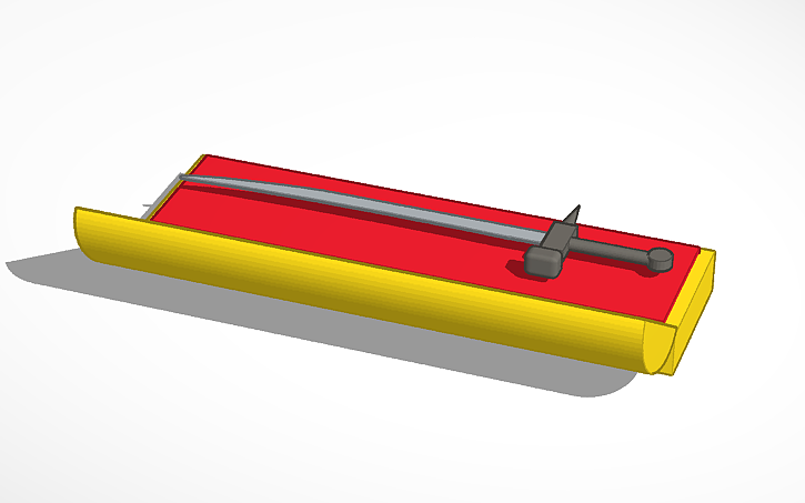 3D design Udaybhan Rathod's sword from Tanhaji the Unsung Warrior ...