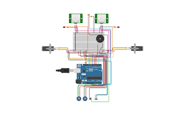 Circuit design Turtle-Bot-Neo - Tinkercad