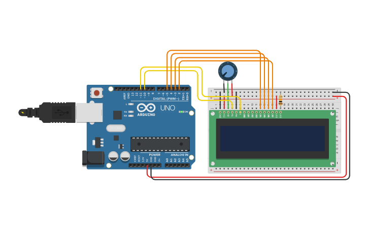 Circuit design 1-25 Counter - Tinkercad