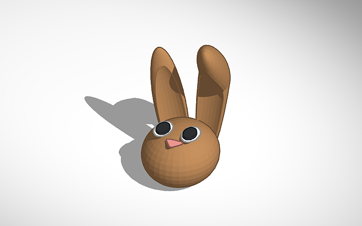 3D design Bunny - Tinkercad