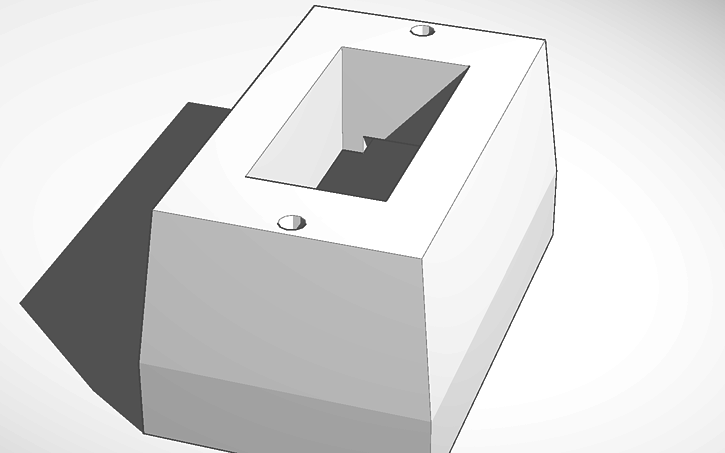 3D design USB Rocker outlet protector | Tinkercad