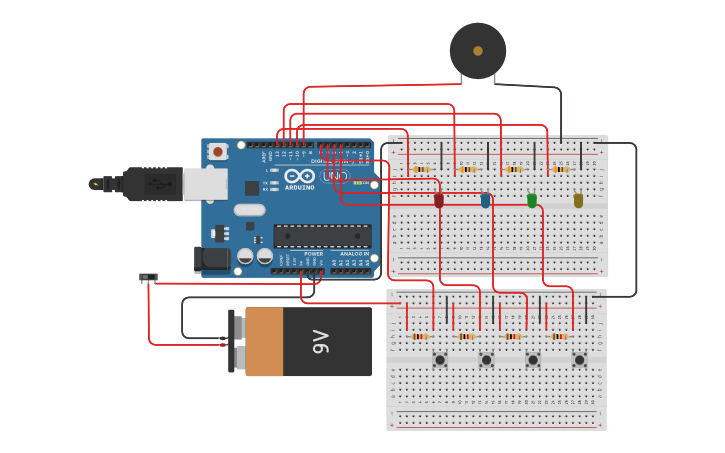 Circuit design genius (em andamento) | Tinkercad