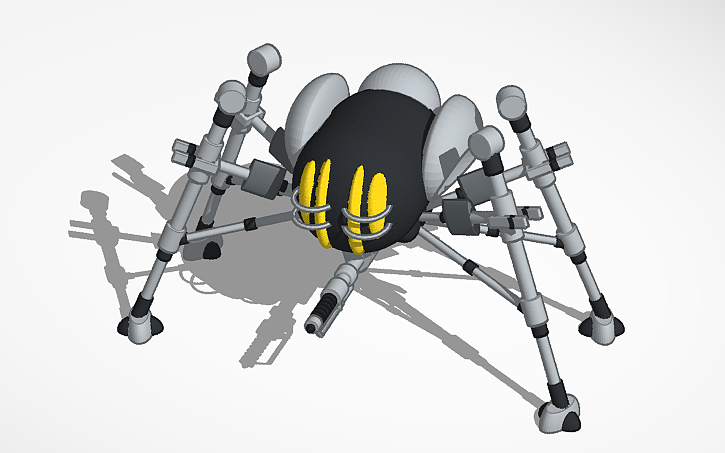 3D design Martian Constrictor (Jeff Wayne War of The Worlds) - Tinkercad