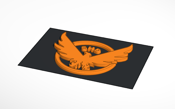 3D design SHD patch | Tinkercad
