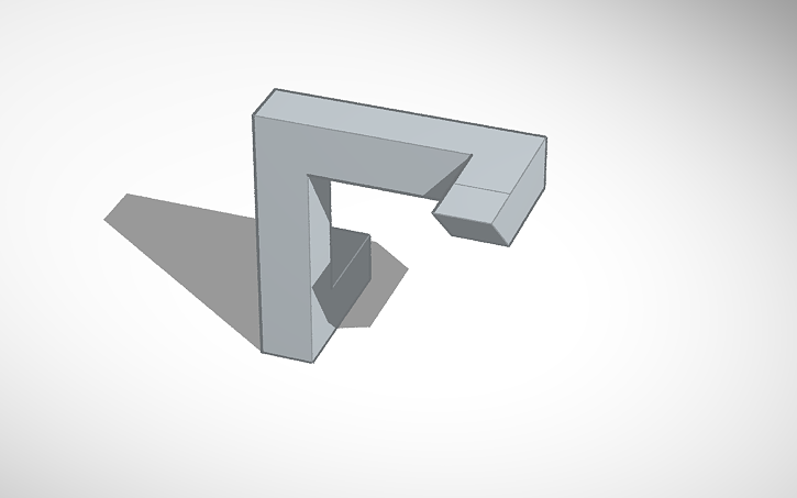 3D design Penrose Triangle - Tinkercad