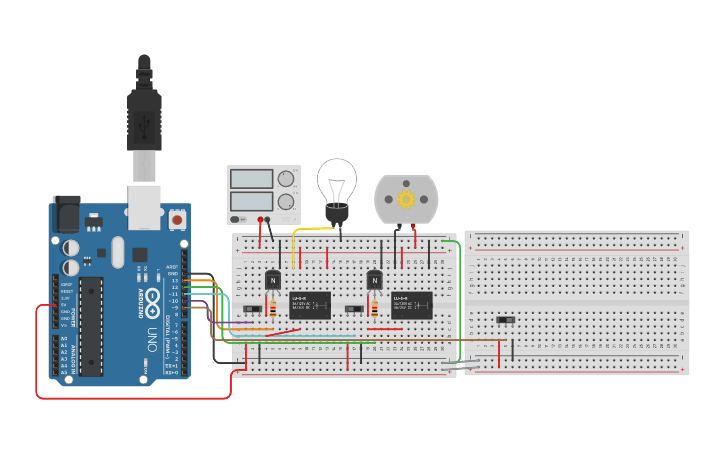 Circuit design pc2 | Tinkercad