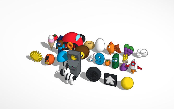3D design Alphabet - Tinkercad
