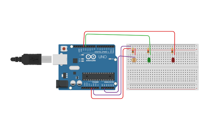 Circuit design Assignment 4 Level 2 - Tinkercad