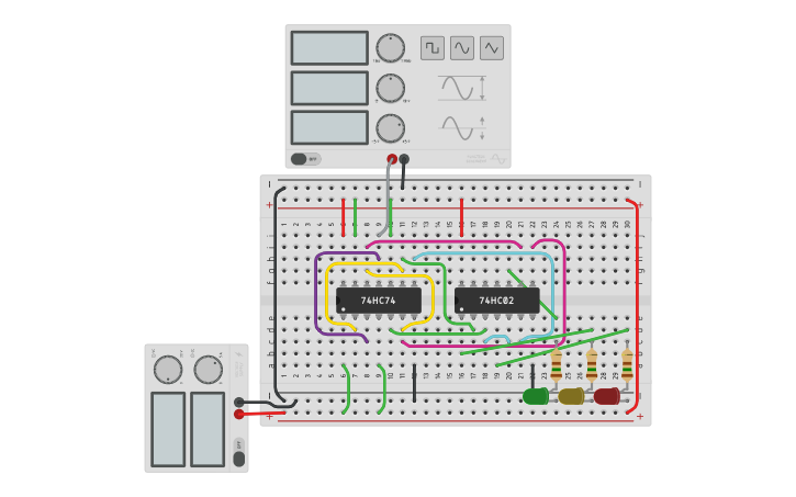 Circuit Design Stop Light Without Arduino Tinkercad 3176
