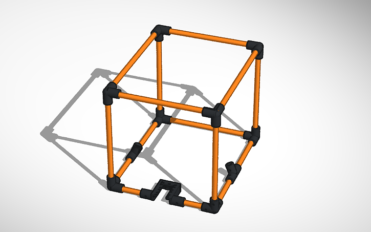 3D design Copy of ROV Frame - Tinkercad