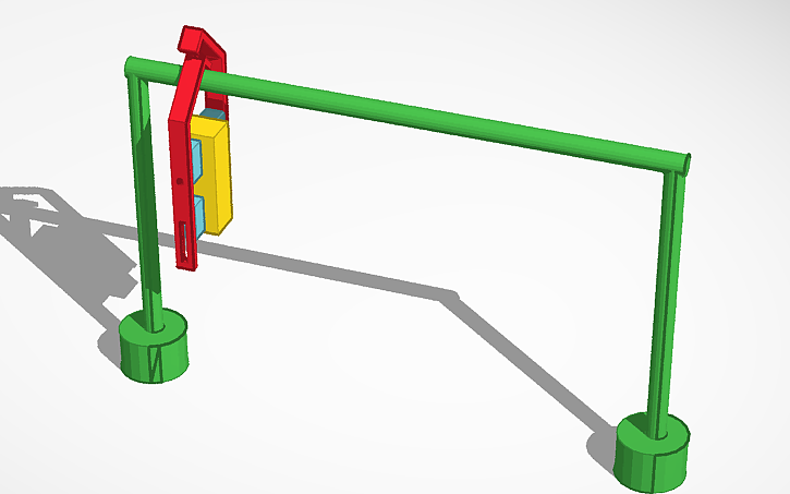 3D design SimLab Monito v1 (Rigged) - Tinkercad