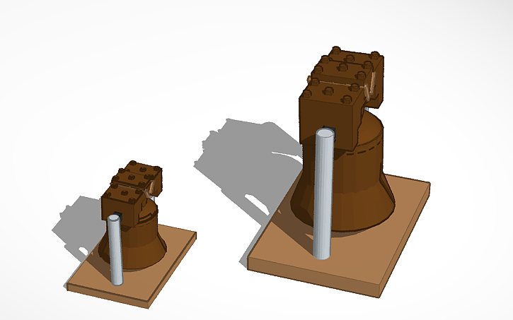 3D design Antoine's Liberty Bell - Tinkercad