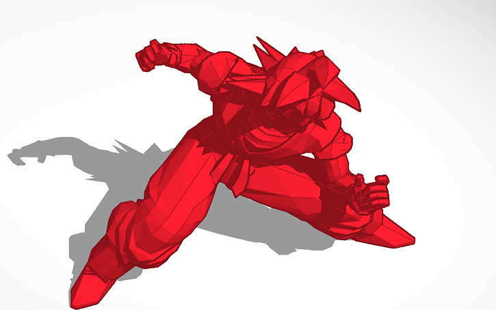 3D design Copy of Dragon Ball z goku - Tinkercad