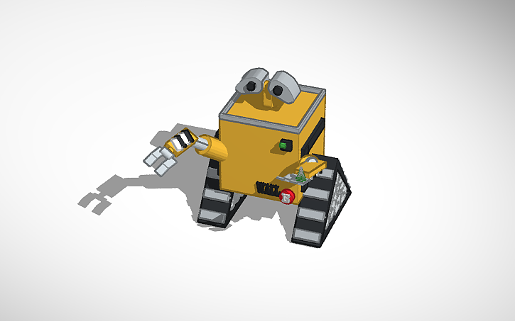 3D design Wall-E. - Tinkercad
