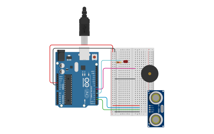 Circuit design example | Tinkercad