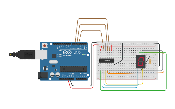 Circuit design 7 Segement Display-1 | Tinkercad Circuit design 7 Segement Display-1 | Tinkercad