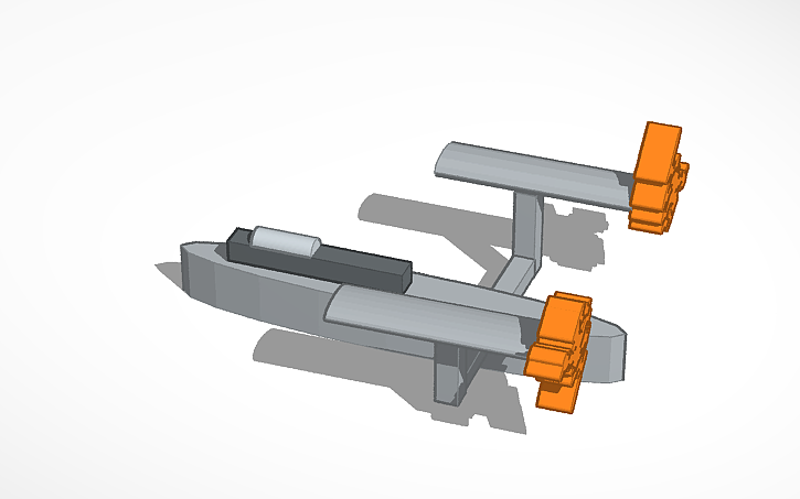 3D design Starship Transporter | Tinkercad