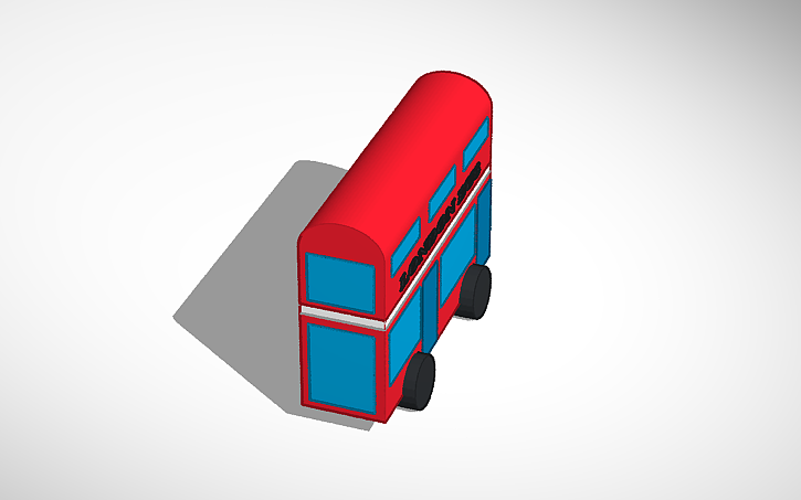 3D design london bus - Tinkercad