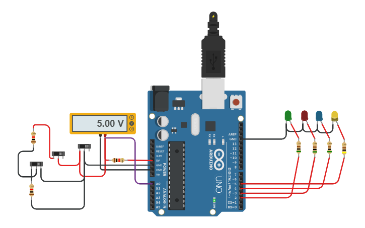 Circuit Design Lab2 Tinkercad