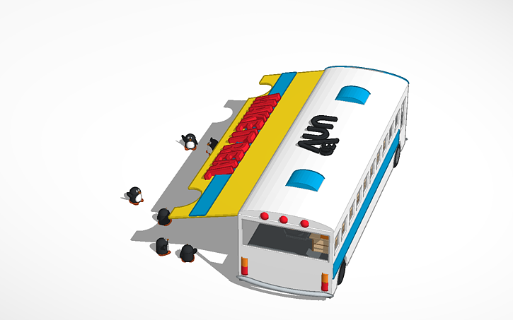 3D design Transit Bus | Tinkercad