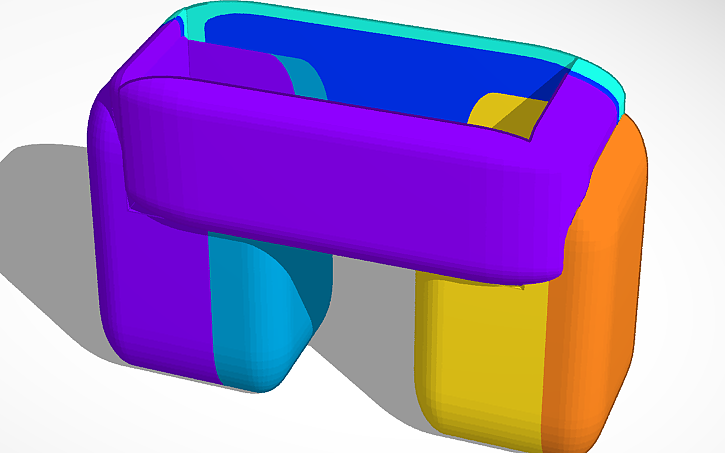 3D design kitten plays pants | Tinkercad