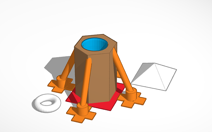 3d Design Zacharys Egg Drop Design Tinkercad
