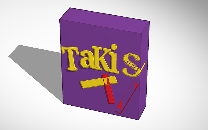 3D design Takis - Tinkercad