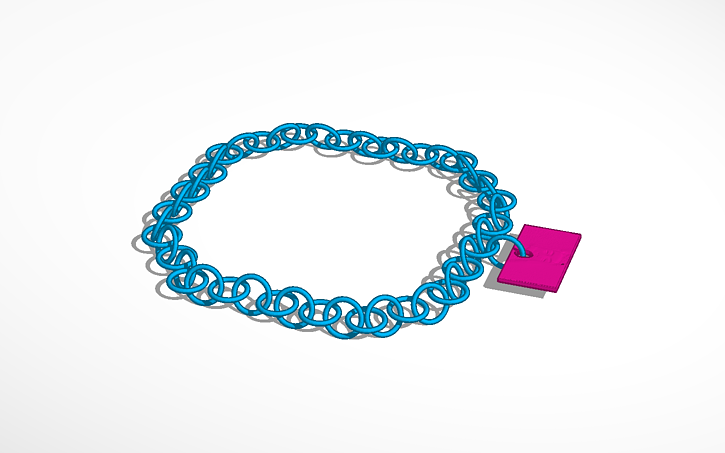 3D design chain - Tinkercad