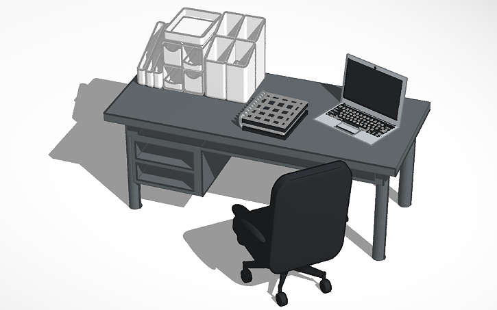 3d Design Desk Tinkercad