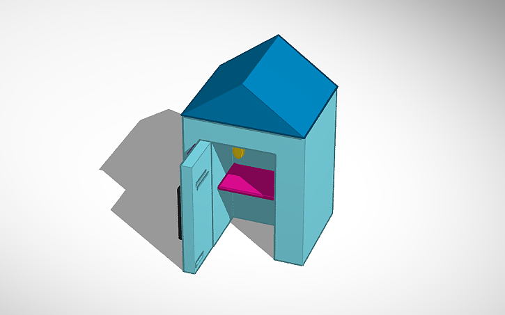 3D design mini locker | Tinkercad