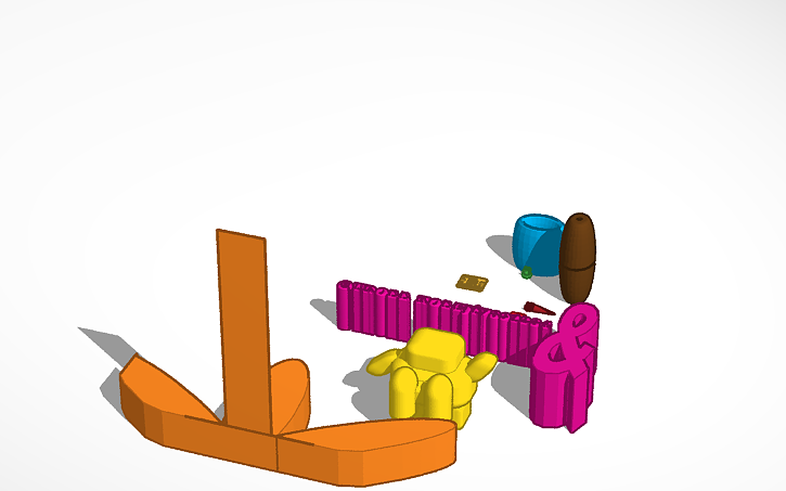 3D design Troll Koleji - Tinkercad