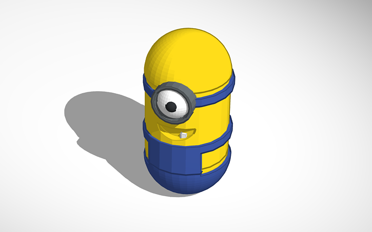 3D design Minion | Tinkercad