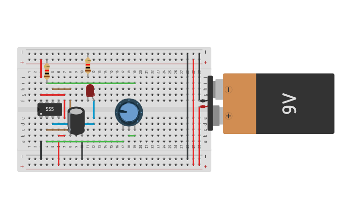 Circuit Design Timer Tinkercad