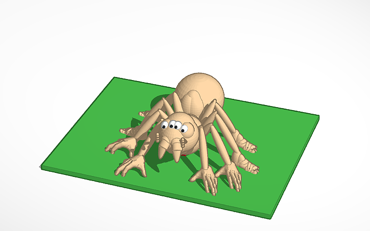 3D design Man spider - Tinkercad