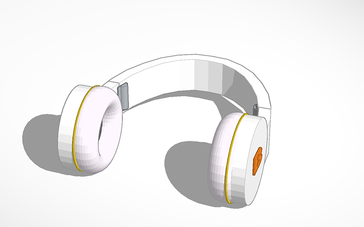 3D design Headphones - Tinkercad
