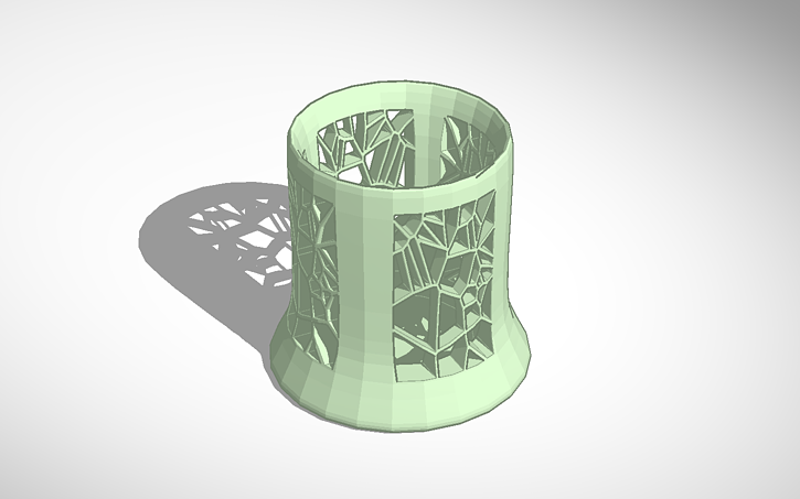 3D design Candle holder - Tinkercad