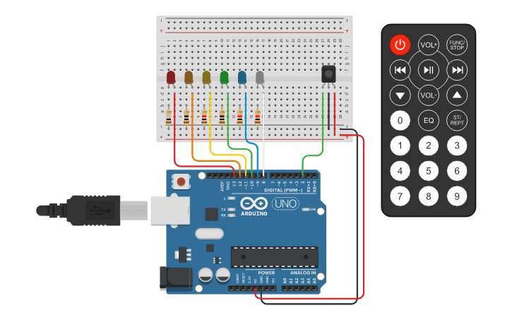Circuit Design Actividad 2 Tinkercad