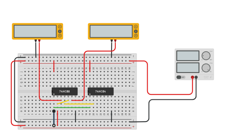 Circuit design decoder - Tinkercad