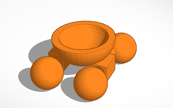 3D design da fredmobile - Tinkercad