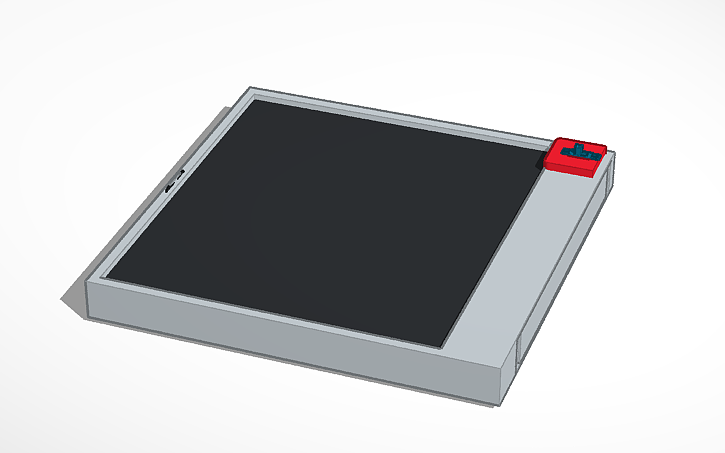 3D design mirror - Tinkercad