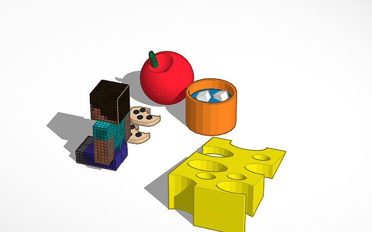 3D design food | Tinkercad