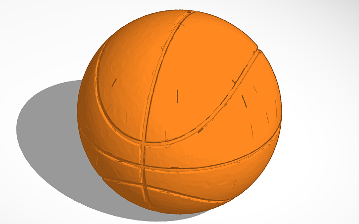 3D design basketball - Tinkercad