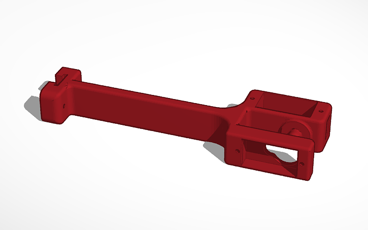 3D design LittleArm forearm - Tinkercad