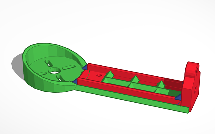 3D design Motor Arm - Tinkercad