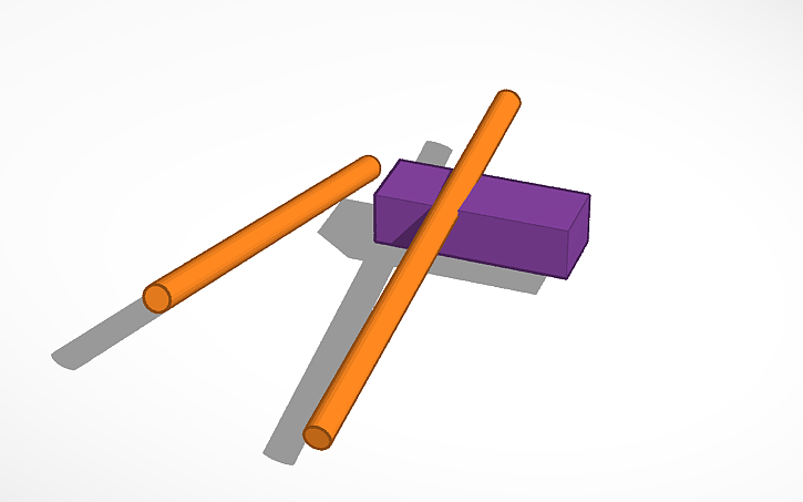3D design Chopstick challenge - Tinkercad