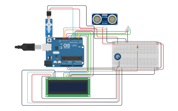 Circuit design Funky Amur - Tinkercad