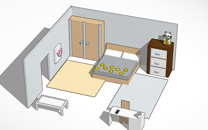 3D design my room - Tinkercad