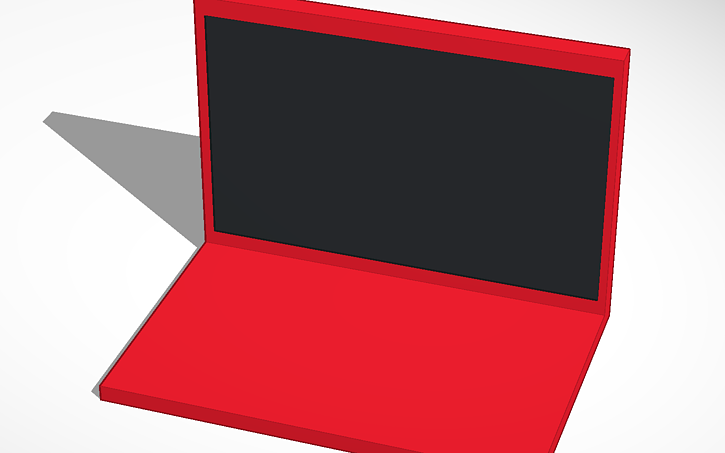 3D design laptop - Tinkercad