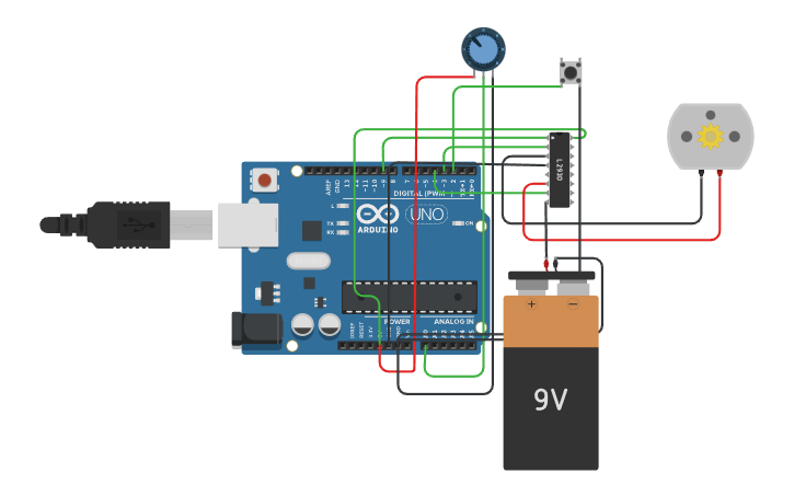 Circuit design project 2 - Tinkercad