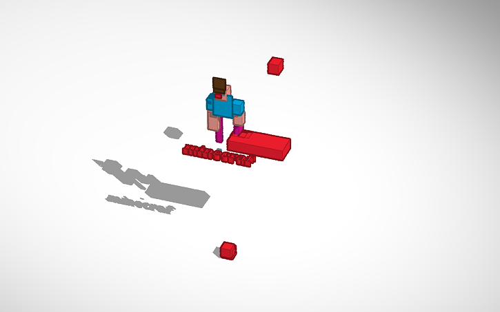 3D design minekraft | Tinkercad